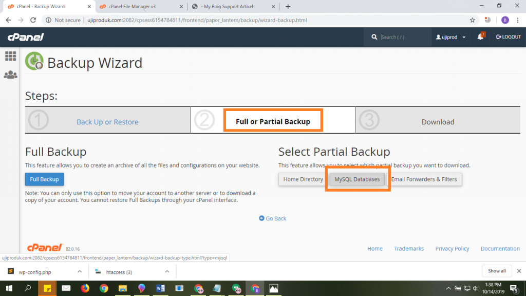 Cara Backup WordPress Dengan Mudah untuk Pemula