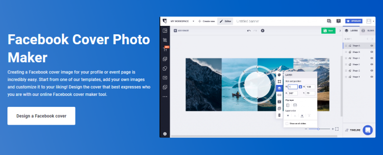 Buat Desain Sampul Facebook Menarik dengan Tools Ini