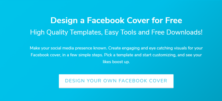 Buat Desain Sampul Facebook Menarik dengan Tools Ini