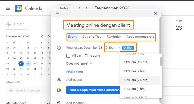 Mengenal Apa Itu Google Kalender & Fitur Menariknya