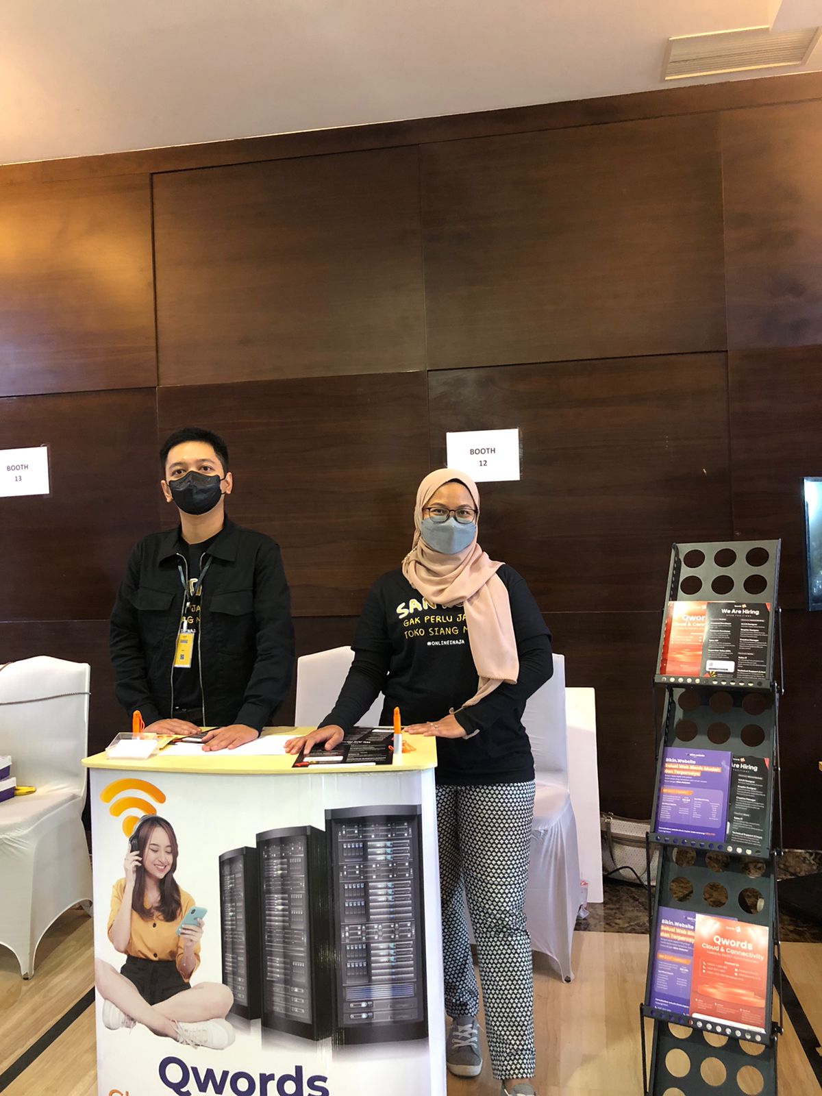 Ramai Pengunjung! Jobfair K-LINK 2022 Indonesia Tech Summit